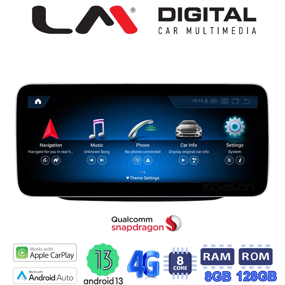 Electric Life OEM για Mercedes GLC/C class W205/V Class 2016 > 2019 με ...